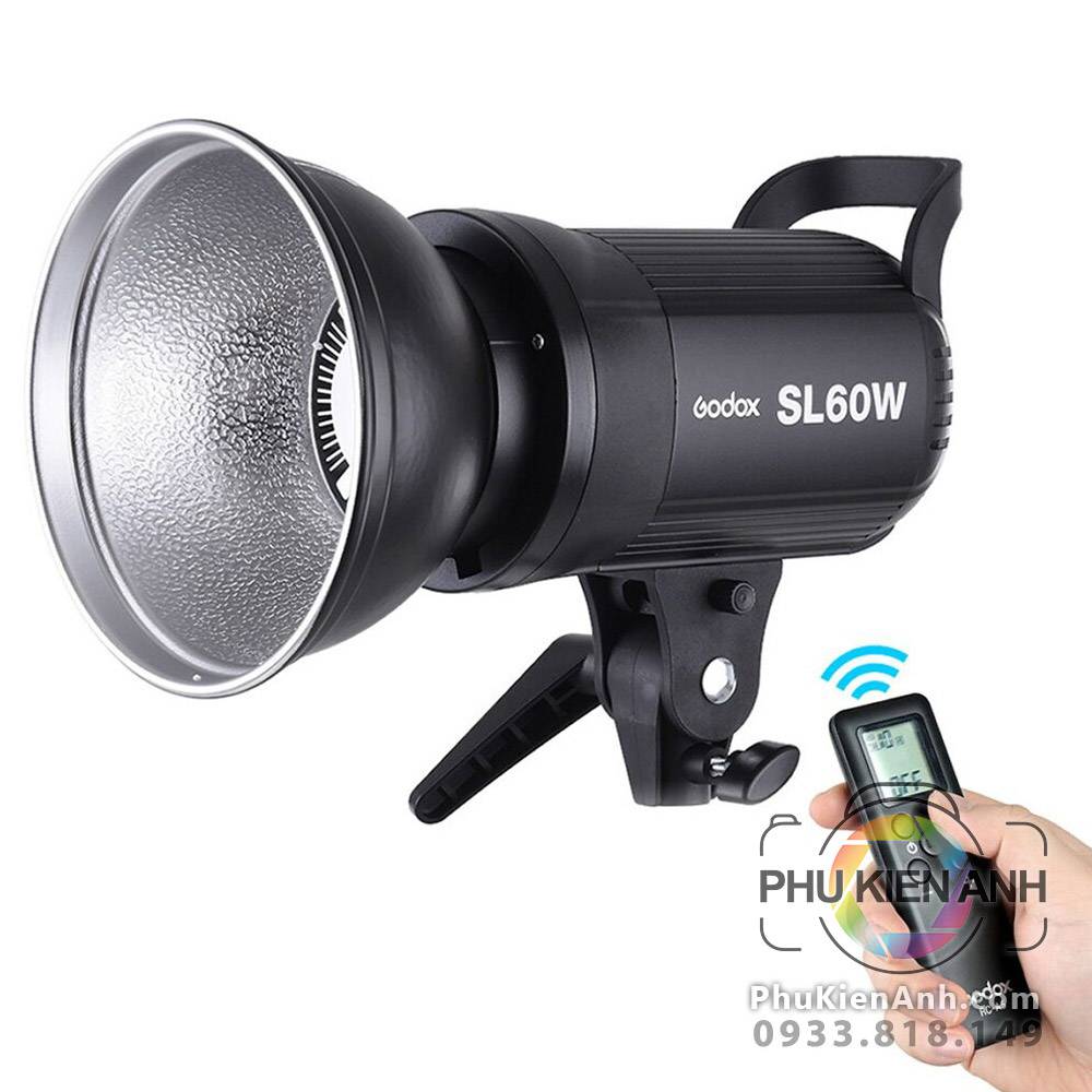Đèn led Godox SL60 W cho quay phim, chụp ảnh, live stream, studio+ BH ...