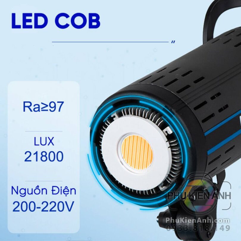 Đèn led ET-300S , ET-300D siêu sáng công suất 300w ngàm bowen đa dụng ...